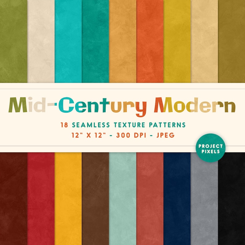 Decorative Paper Mid Century - Etsy