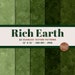 Rich Earth Digital Paper Pack, Dark Nature Textures, Seamless Textures ...