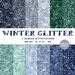 Pastel Glitter, Seamless Patterns, Rainbow Glitter Digital Paper ...