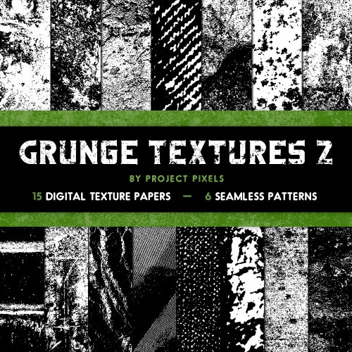 Grunge Digital Paper Pack: gray Grunge Textures - Etsy
