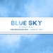Blue Sky Digital Paper, Soft Paint Texture, Sky Backgrounds, Blue ...