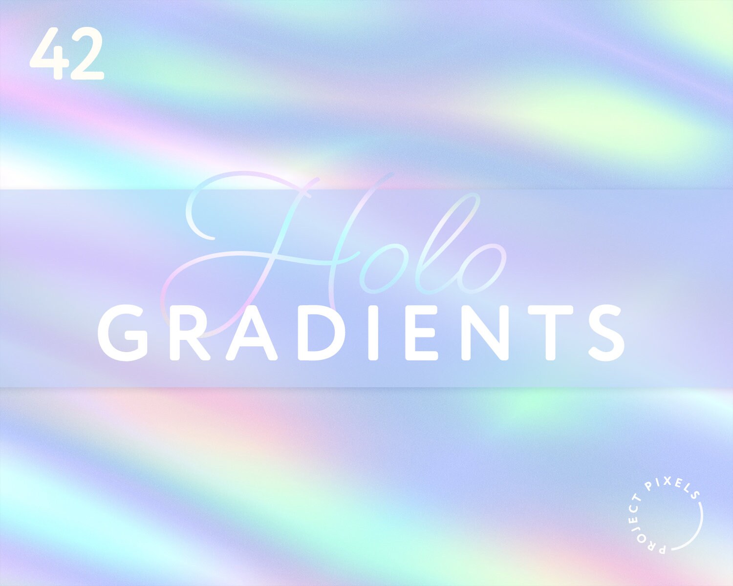 Holo Gradients, Abstract Light Backgrounds, Dreamy, Pastel Rainbow ...