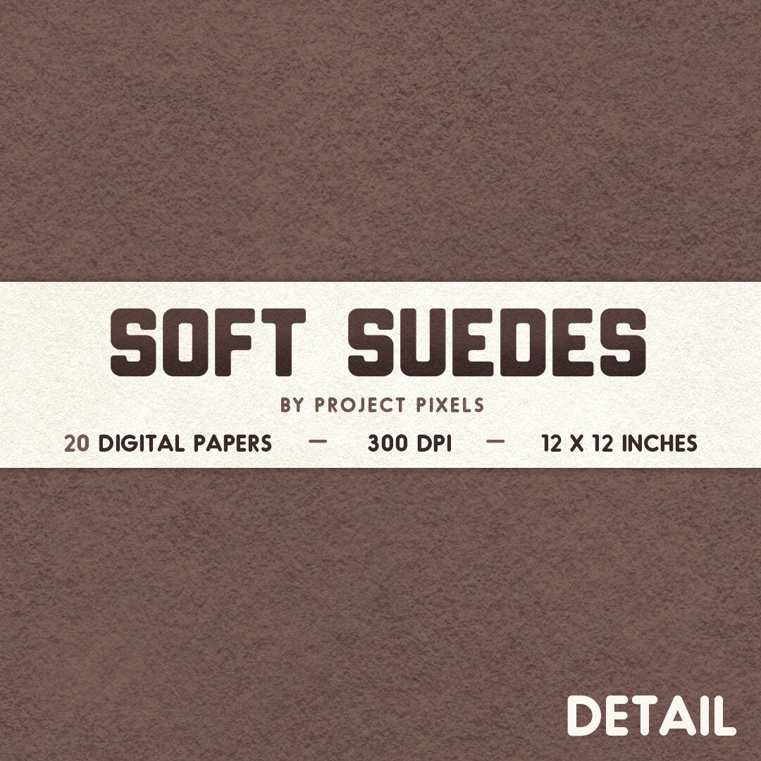 Soft Suedes, Digital Paper Pack, Texture Paper, Natural Color Paper ...