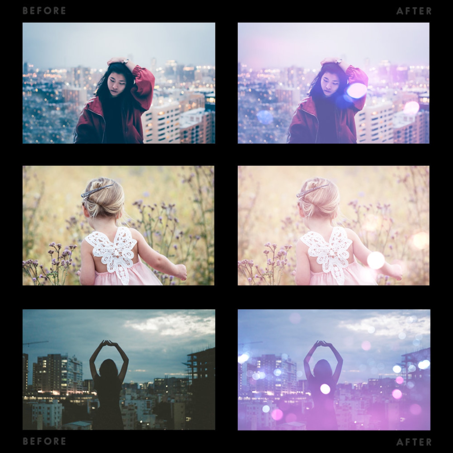 30 Dreamy Bokeh Photo Overlays, Photo Filters, Bokeh Lights ...
