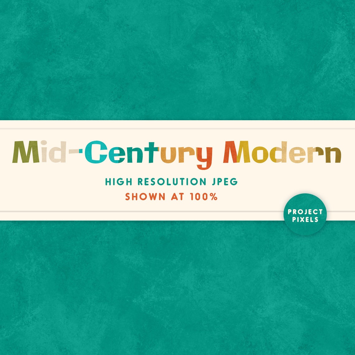 Mid Century Modern Digital Paper Retro Seamless Textures - Etsy