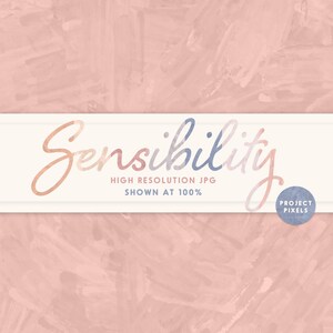 Sensibility Digital Paper Pack, Soft Art Textures, Wet Paint, Gradient ...