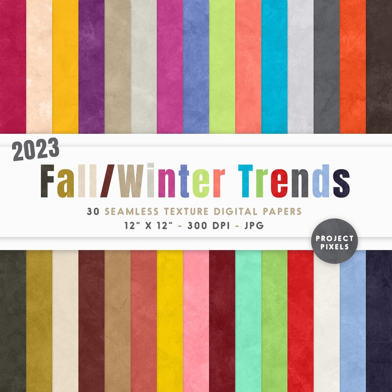Trending Colors in Winter - Etsy