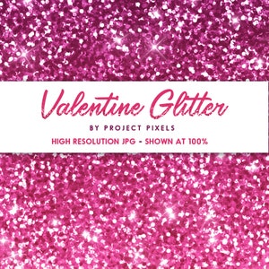 Valentine Ombre Glitter, Digital Paper, Glitter Background, Glitter ...