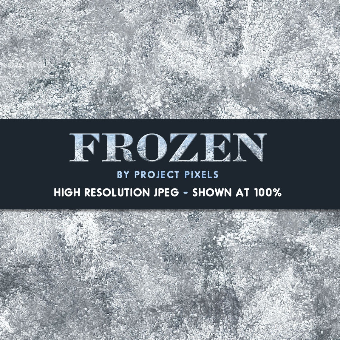 Frozen Digital Paper Ice Texture Winter Art Paper Gradient | Etsy