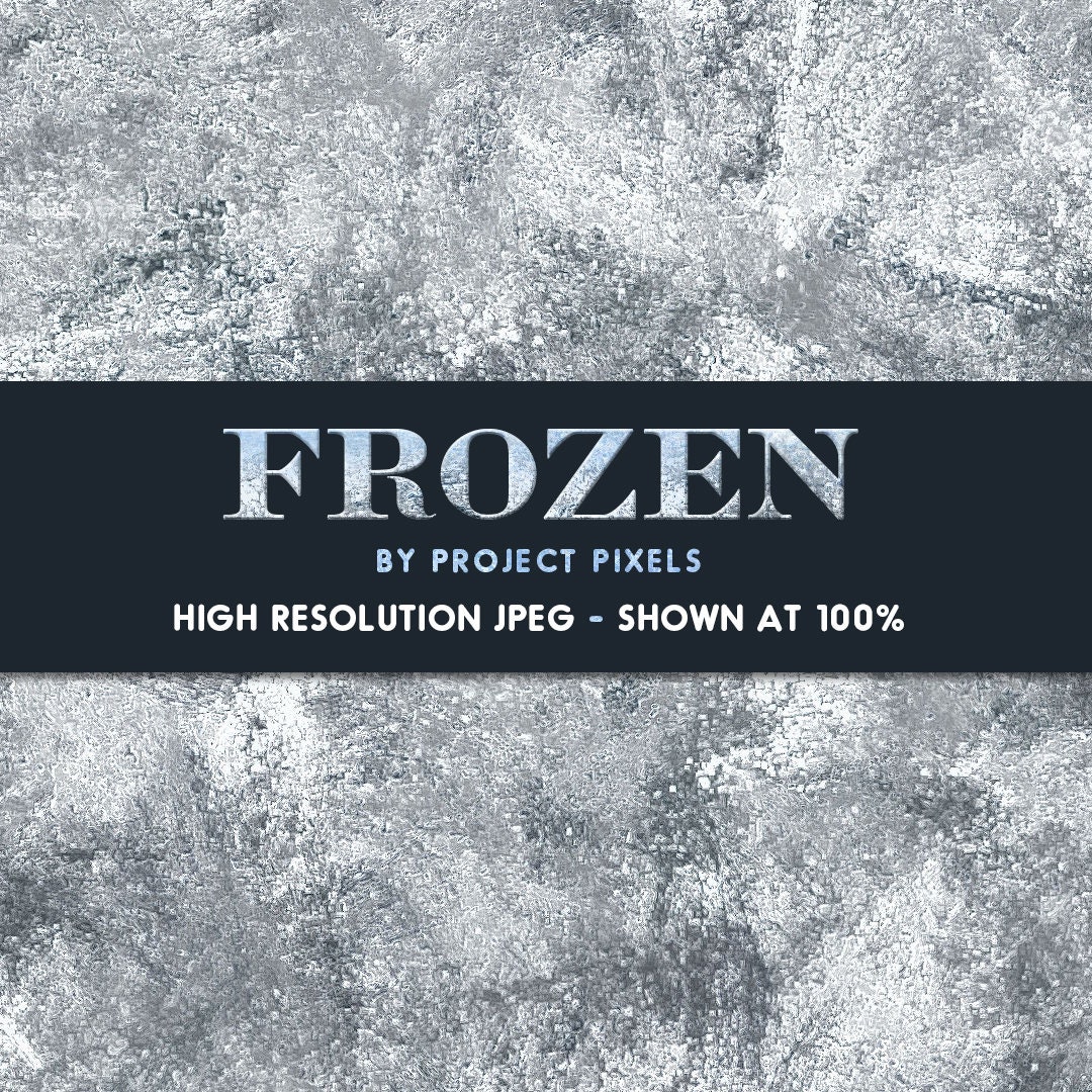 Frozen Digital Paper Ice Texture Winter Art Paper Gradient | Etsy