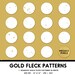 Gold Fleck Patterns Digital Paper Pack Seamless Patterns - Etsy