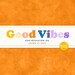 Good Vibes, Fun 60s Color, Digital Paper Pack, Groovy Art Textures ...
