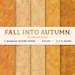 Fall Into Autumn, Fall Color Paper, Digital Paper, Paint Texture ...
