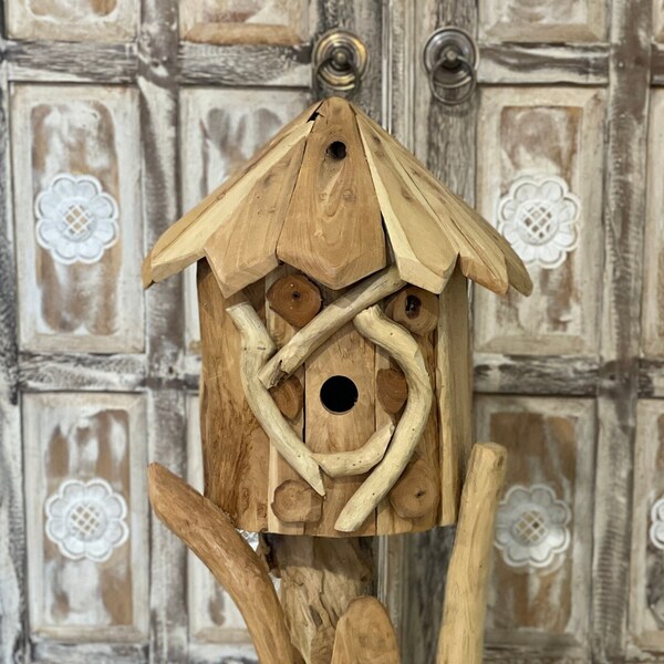 Rustic Birdhouse - Etsy