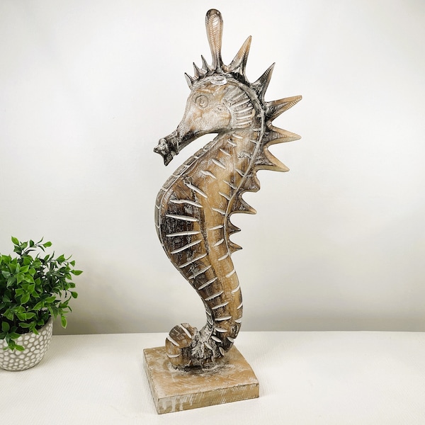 Seahorse Sculpture - Etsy
