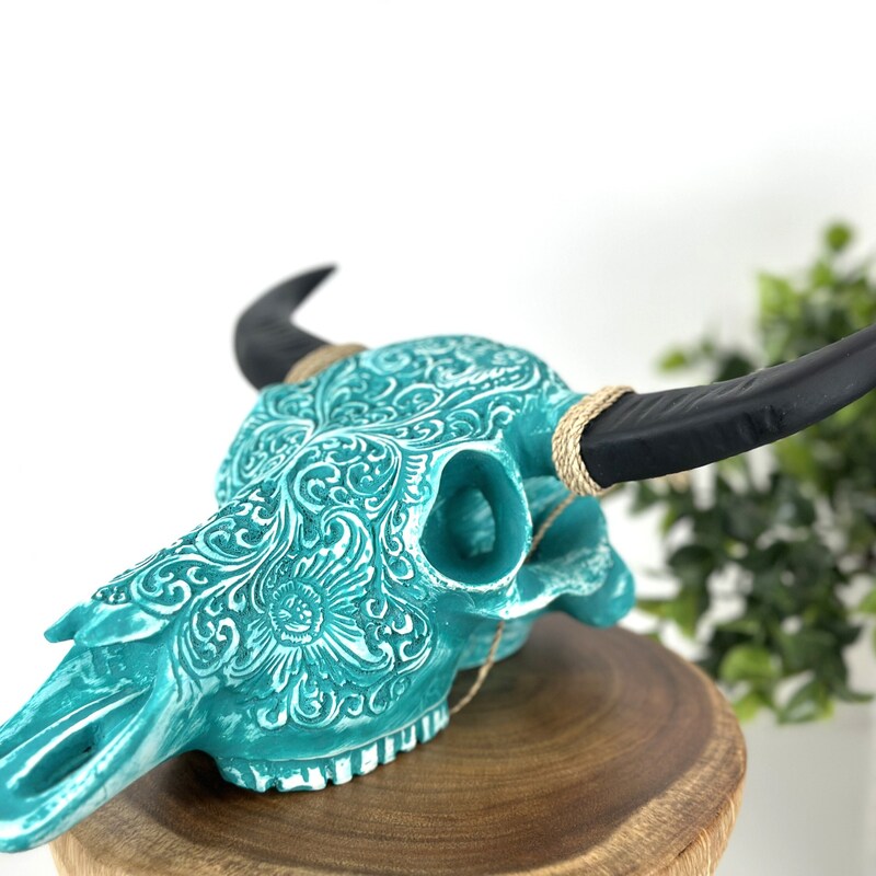 Bull Skull - Etsy