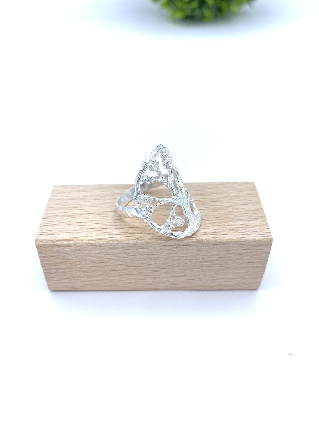 TREE of LIFE RING, Sterling Silver Tree of Life Ring, Silver Ring 6.5 ...