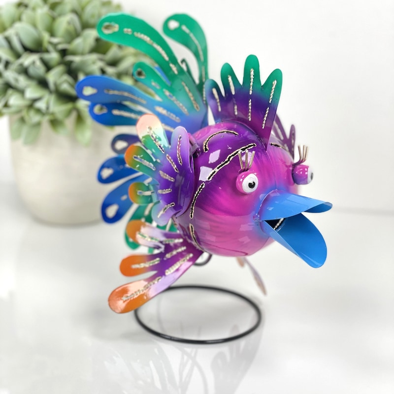 Colorful Fish Art - Etsy