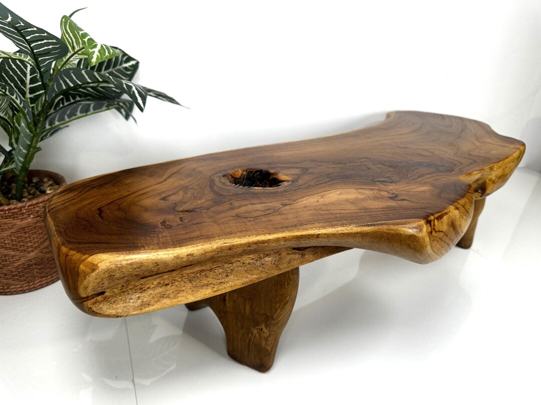 HANDCARVED MEDITATION TABLE, Puja Table, Yoga Board, Zen Altar ...