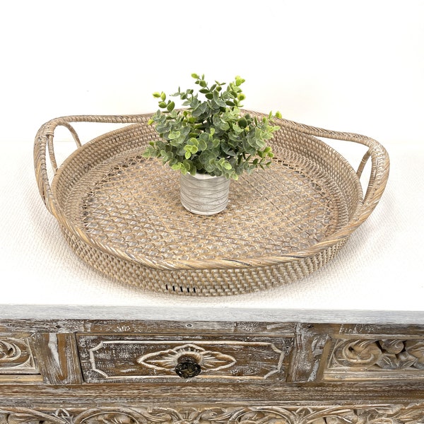 Wicker Tray - Etsy