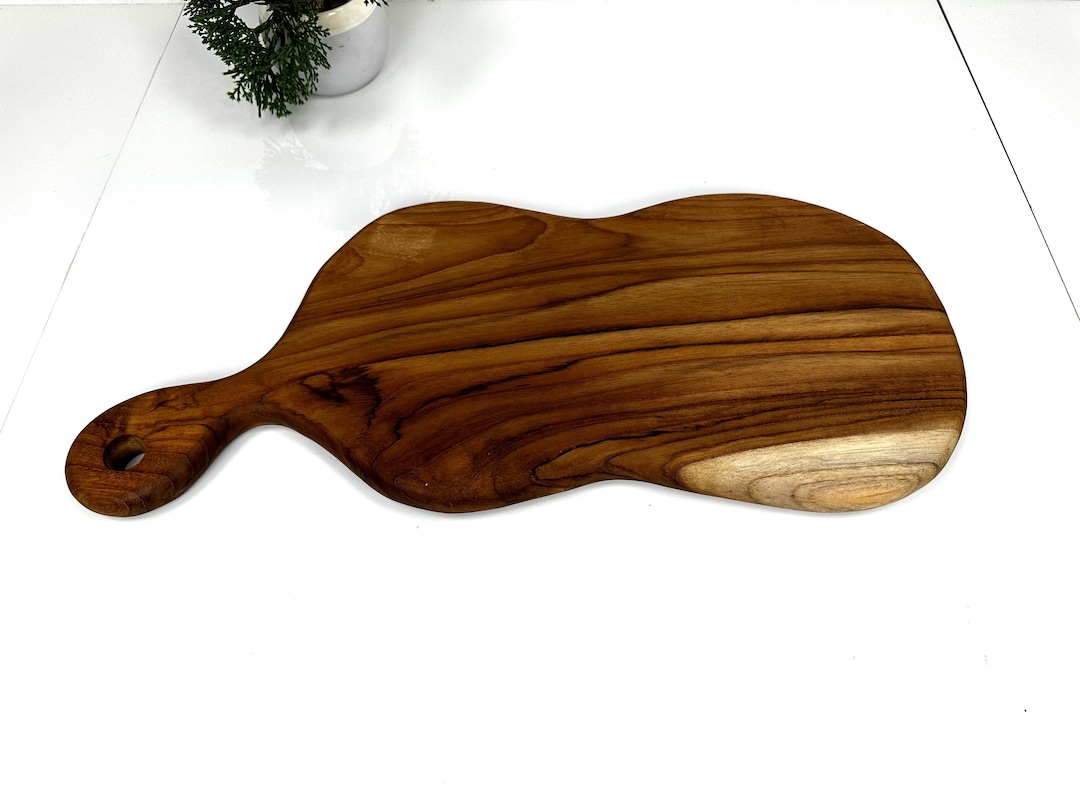 LARGE WOOD BOARD, Live Edge Board, Wood Tree Plate, Hand Crafted Board ...