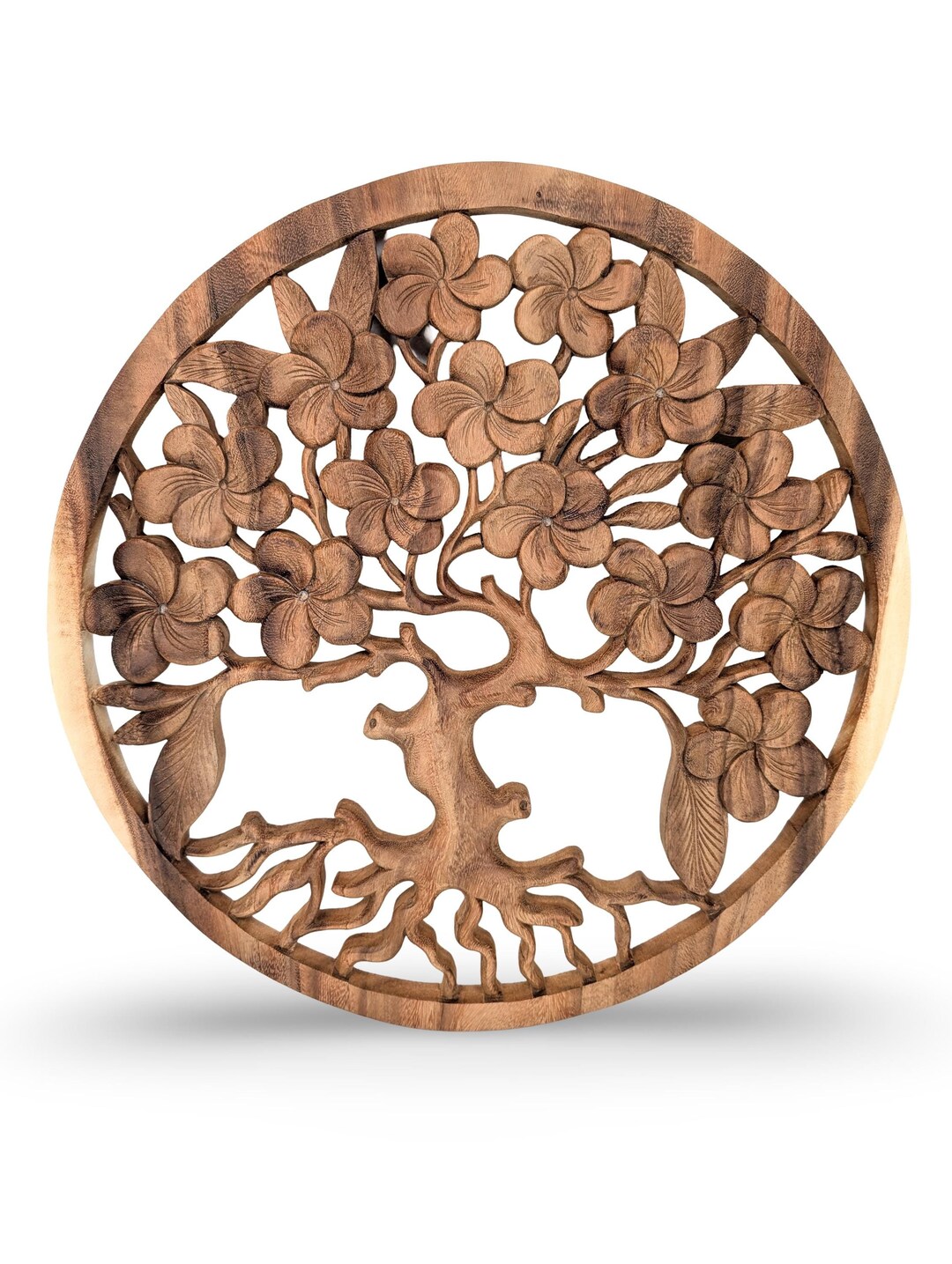 TREE of LIFE PANEL, Teak Tree of Life, Tree Wall Hang, Wood Tree Wall ...