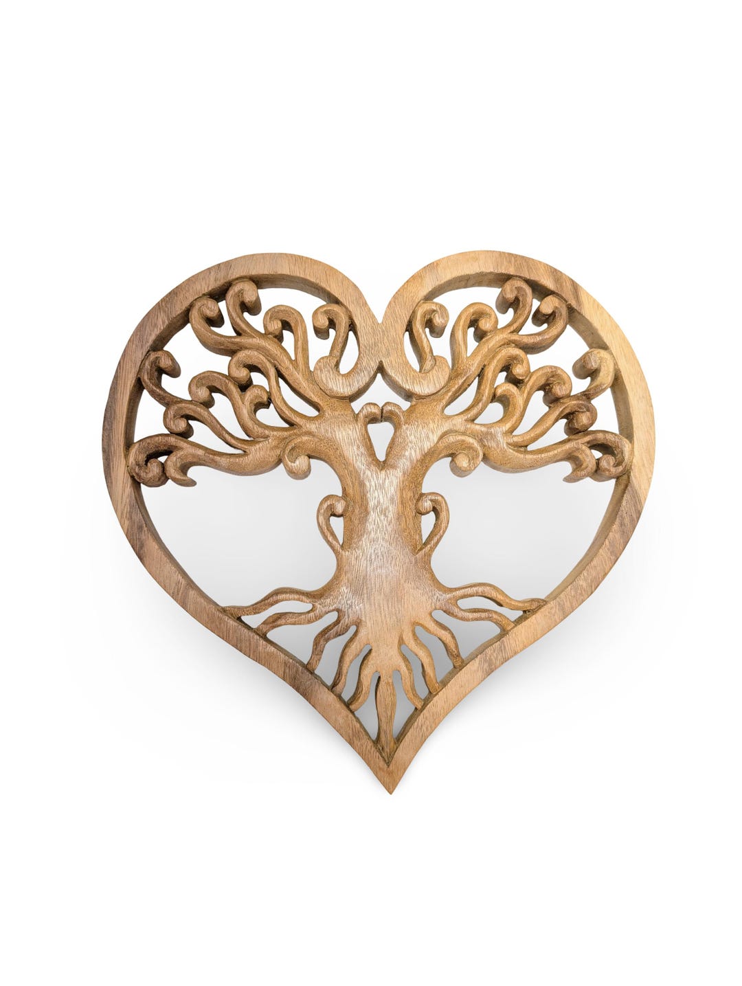 TREE of LIFE PANEL, Teak Tree of Life, Tree Wall Hang, Wood Tree Wall ...