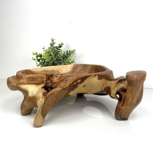 NATURAL WOOD BOWL, Live Edge Nut Bowl, Live Edge Centerpiece Bowl, Live ...