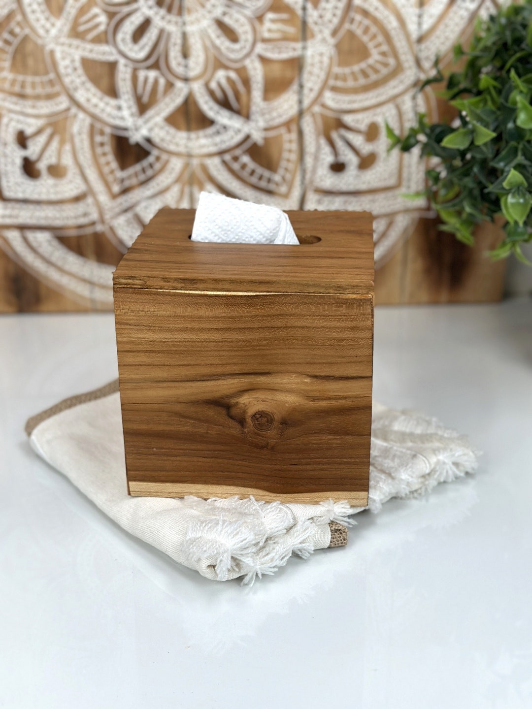 TISSUE BOX HOLDER, Hand Made Tissue Box, Decorative Tissue Box Covers ...