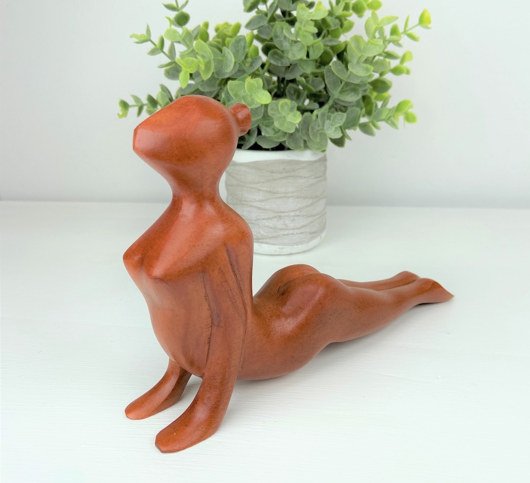 YOGA POSE FIGURE Zen Yoga Statue Pilates Figurine Zen Home - Etsy