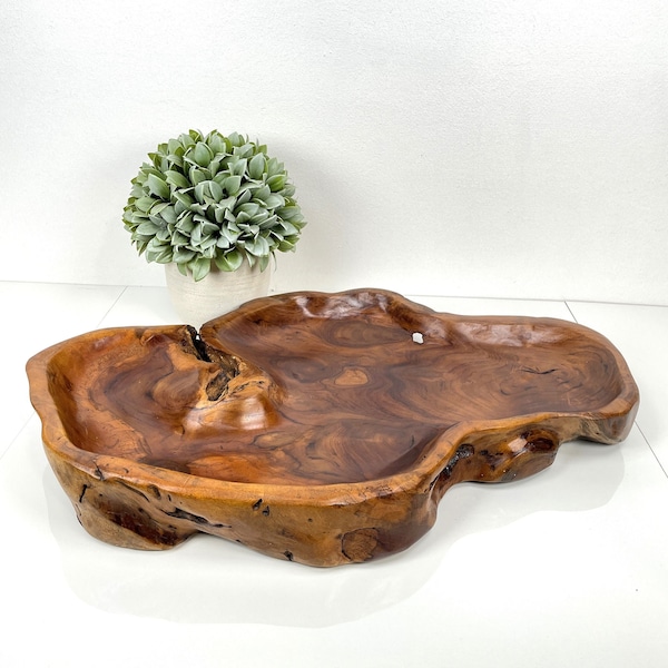 Large Wooden Platter - Etsy