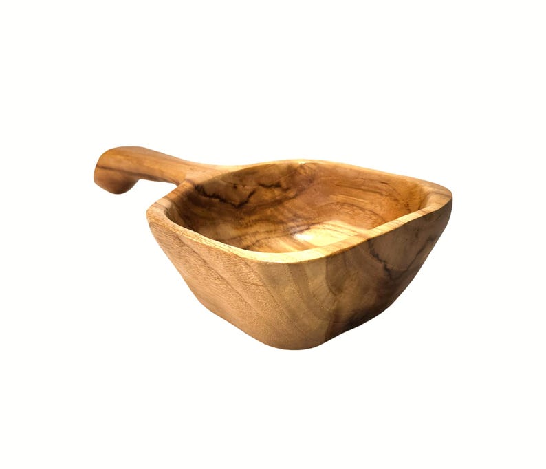Serving Bowl, Wooden Serving Bowl, Handmade Serving Bowl, Handcrafted ...