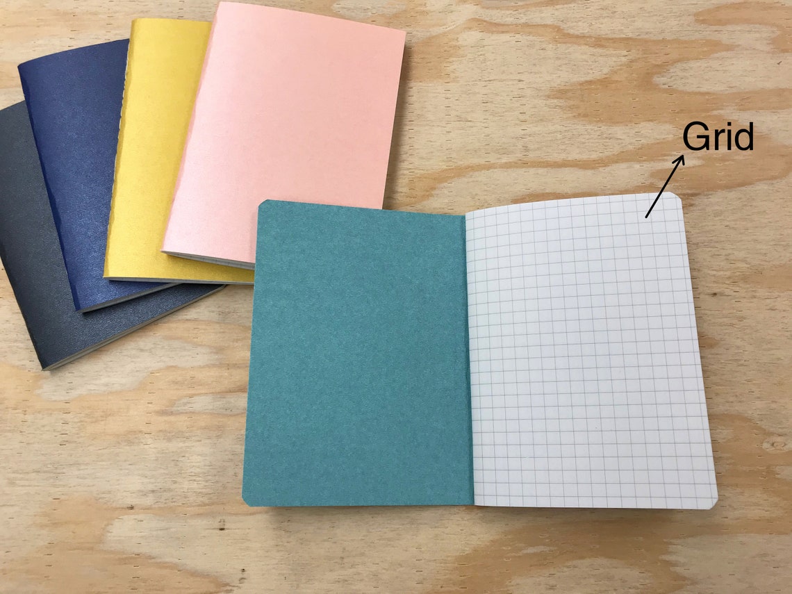 Pocket Sized Notebook Variety Color Cover - Etsy