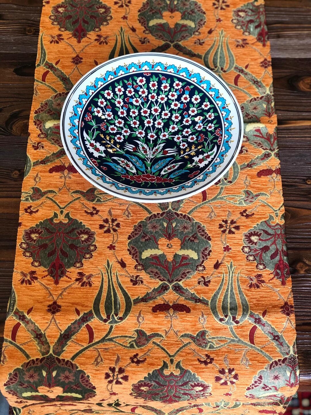 Turkish Oriental Table Runner, Oriental Table Runner, Table Runner ...