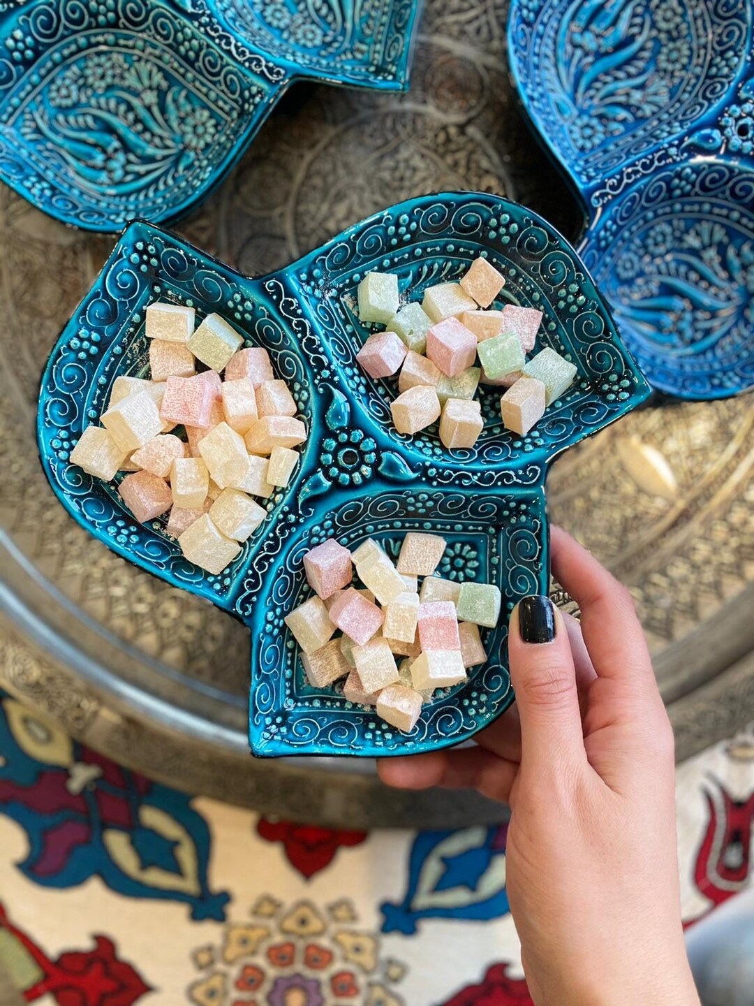 Turkish Ceramic Olive Server, Meze Server, Tapas Server, Nut Server ...