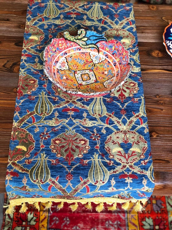Turkish Oriental Table Runner Oriental Table Runner Table | Etsy