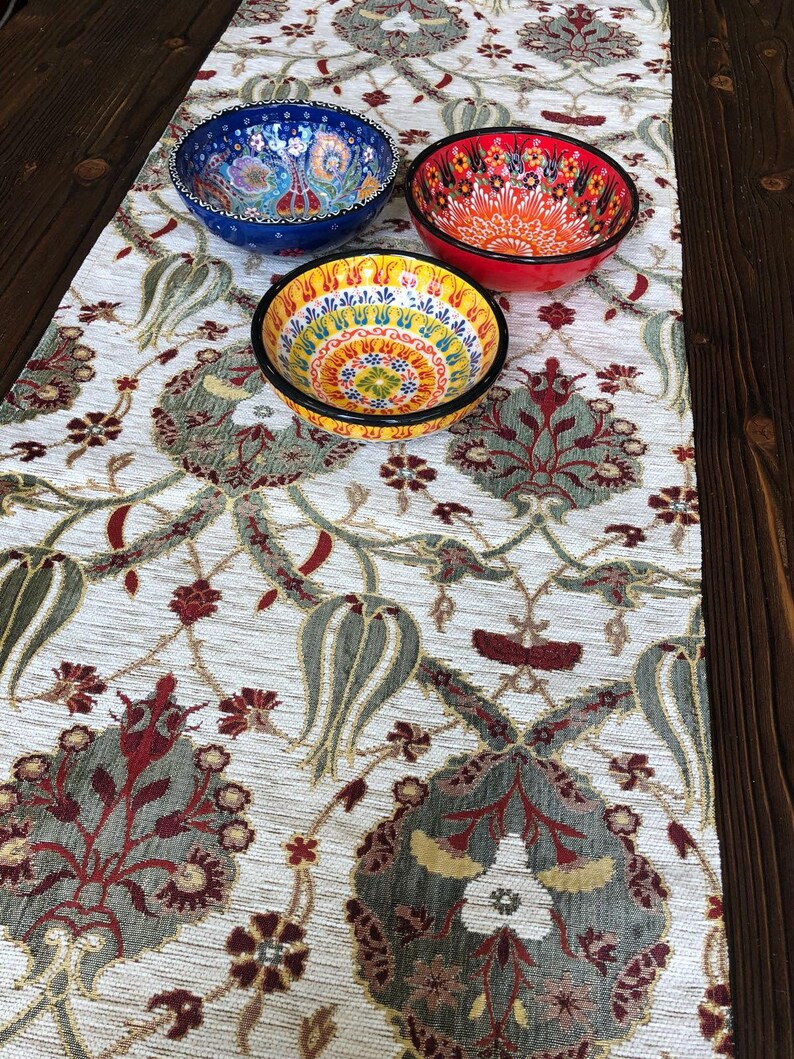 Turkish Oriental Table Runner Oriental Table Runner Table - Etsy