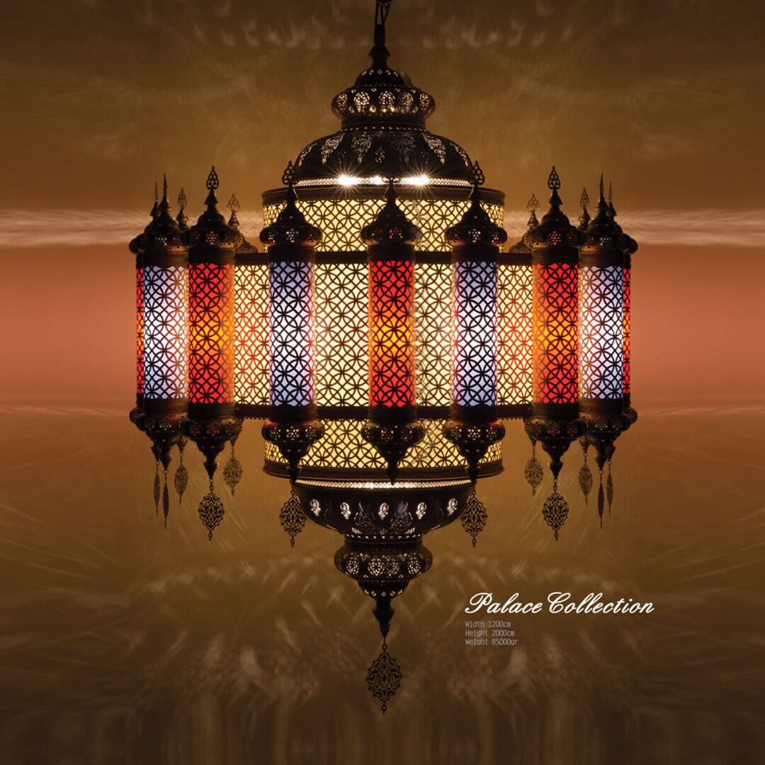 Outstanding Large Ottoman Style Chandelier, Turkish Palace Style ...