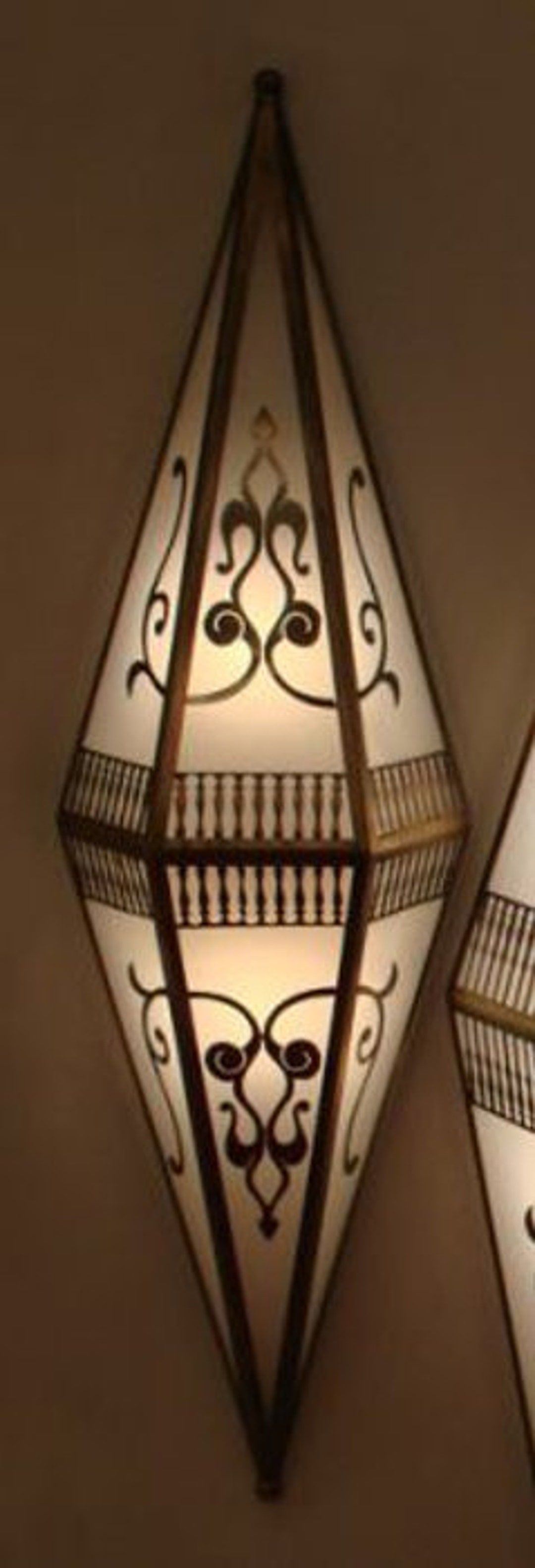 Large Ottoman Wall Lamp / Sconce, Turkish Wall Lamp, Eclectic Wall Lamp ...