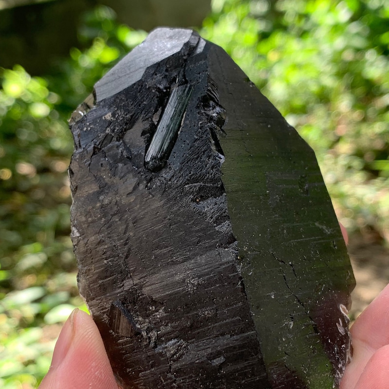 Black Morion Quartz - Etsy