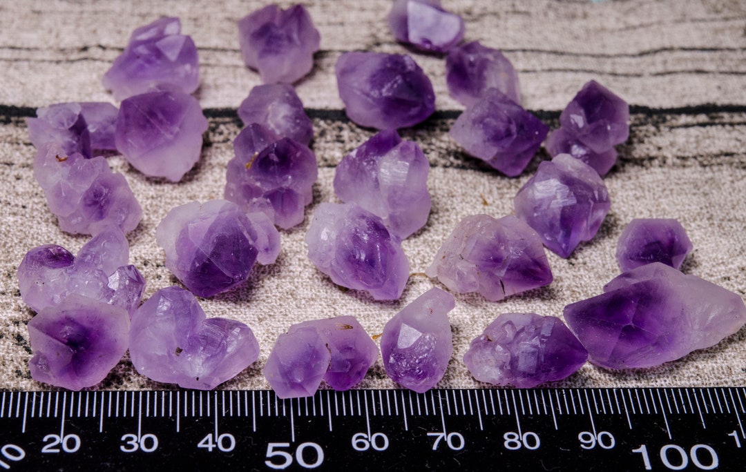 Skeletal Amethyst Crystal Cluster Amethyst Specimen Purple Stone ...