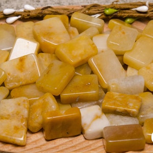 Wholesale Natural Yellow Jade Crystal Stone,yellow Jade Crystal Quartz ...