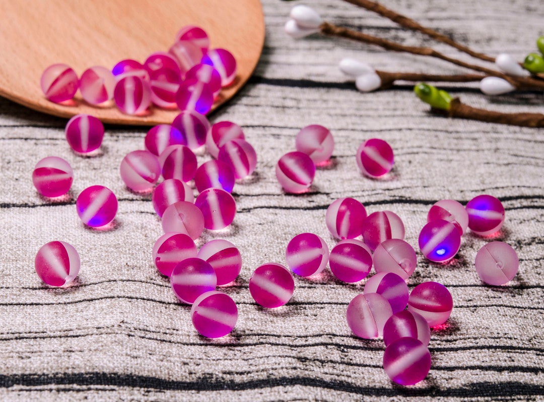 Frosted Purple Titanium Aura Quartz Ball,crystal Ball,crystal Healing ...