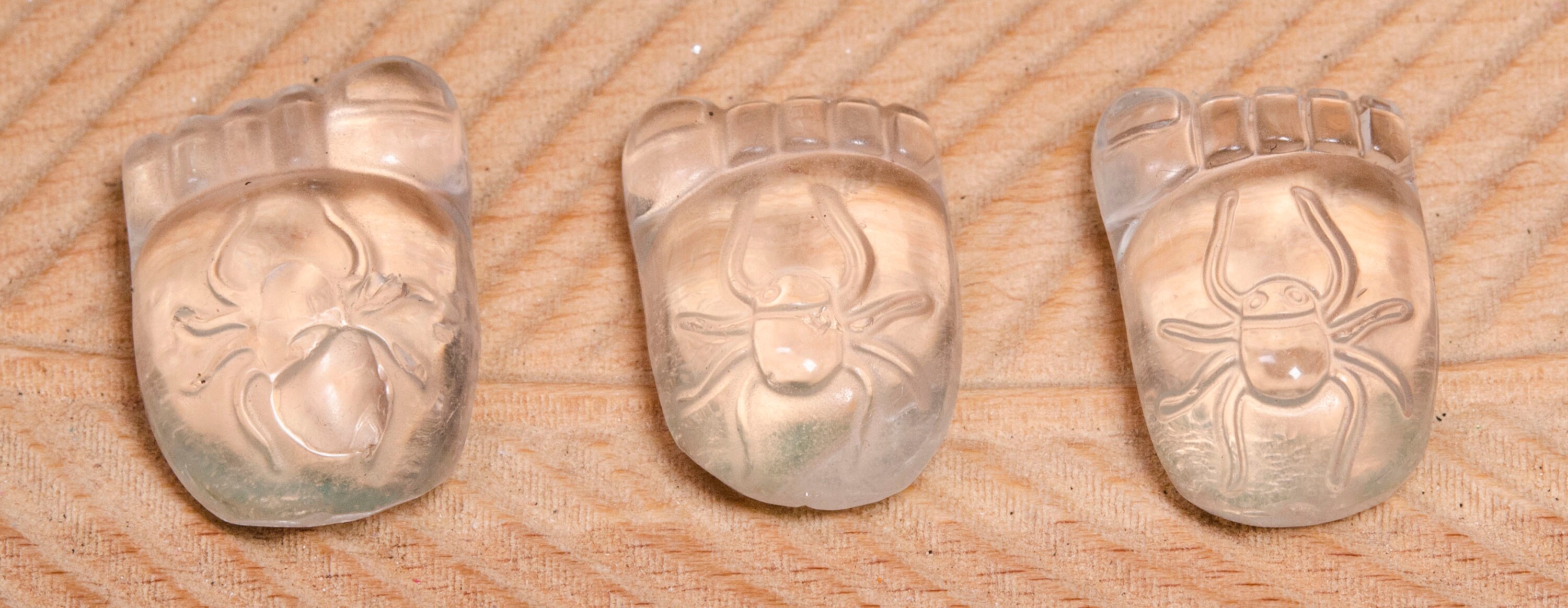 Clear Crystal Spider/sculpture of the Foot/clear Quartz | Etsy