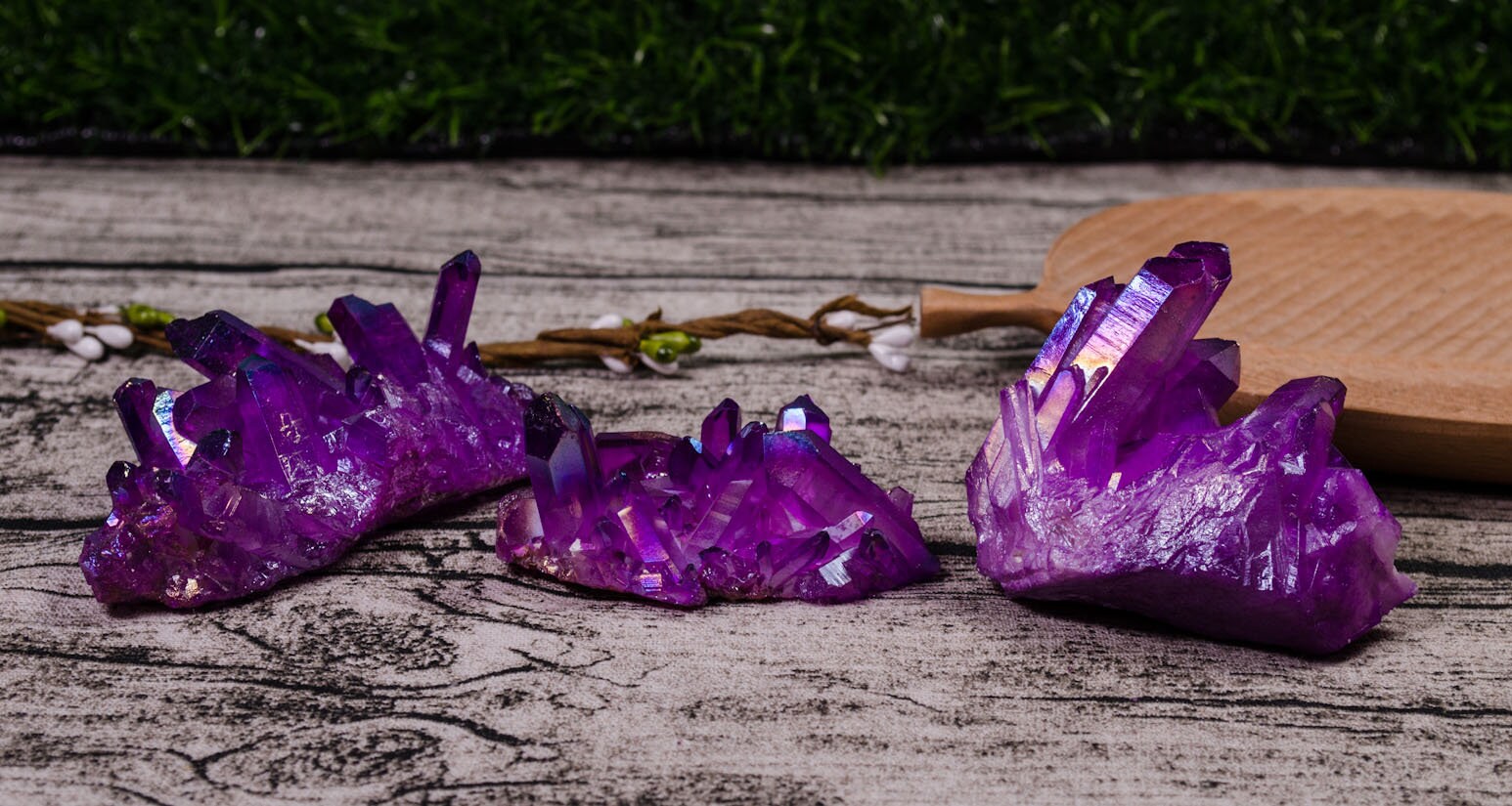 Wholesale Purple Aura Quartz Crystalaura Quartz Clusterangel | Etsy