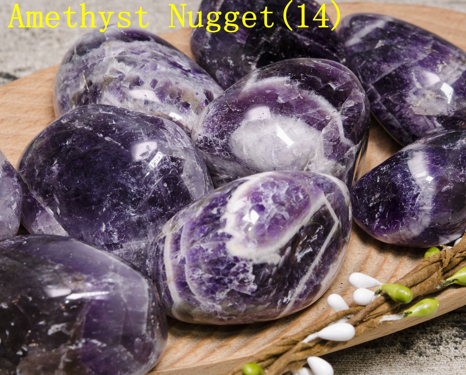 Wholesale Natural Amethyst Crystal Stoneauralite 23jewelry - Etsy