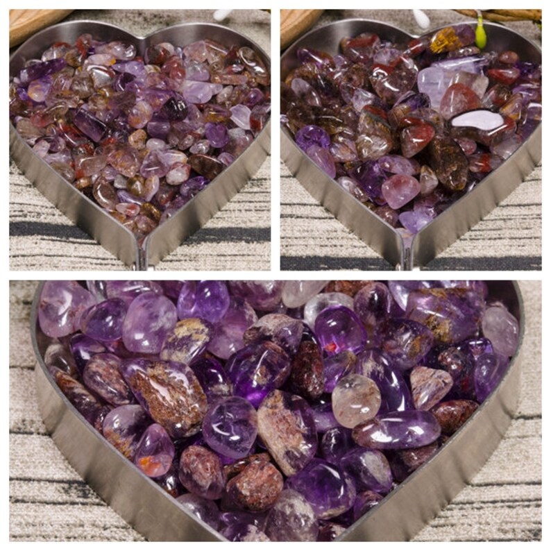 Wholesale Natural Super 7 Amethyst Gemstone Stoneamethyst - Etsy