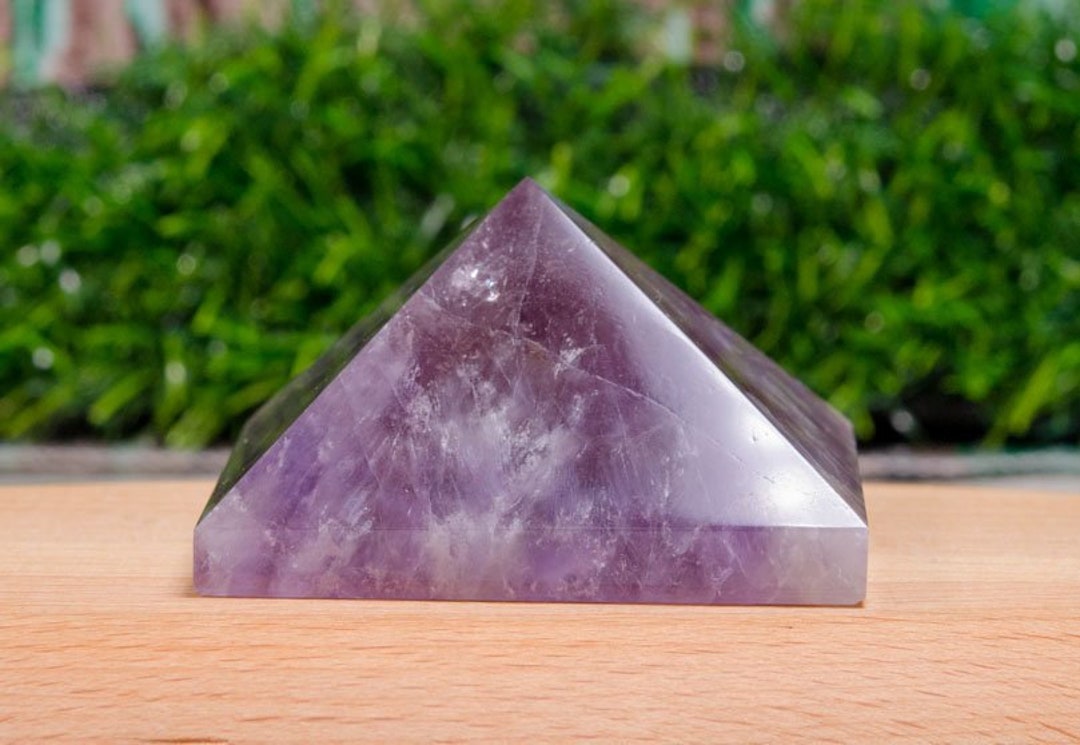Ametrine Crystal Pyramid,amethyst Pyramid, Reiki Chakra Balancer ...