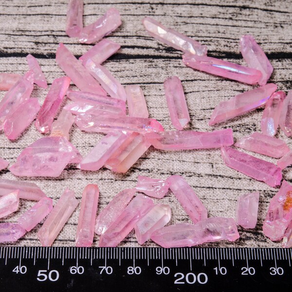 Pink Aura Quartz - Etsy