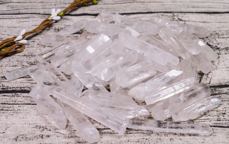 Polished Clear Crystal Quartz Points Clear Crystal Stone - Etsy